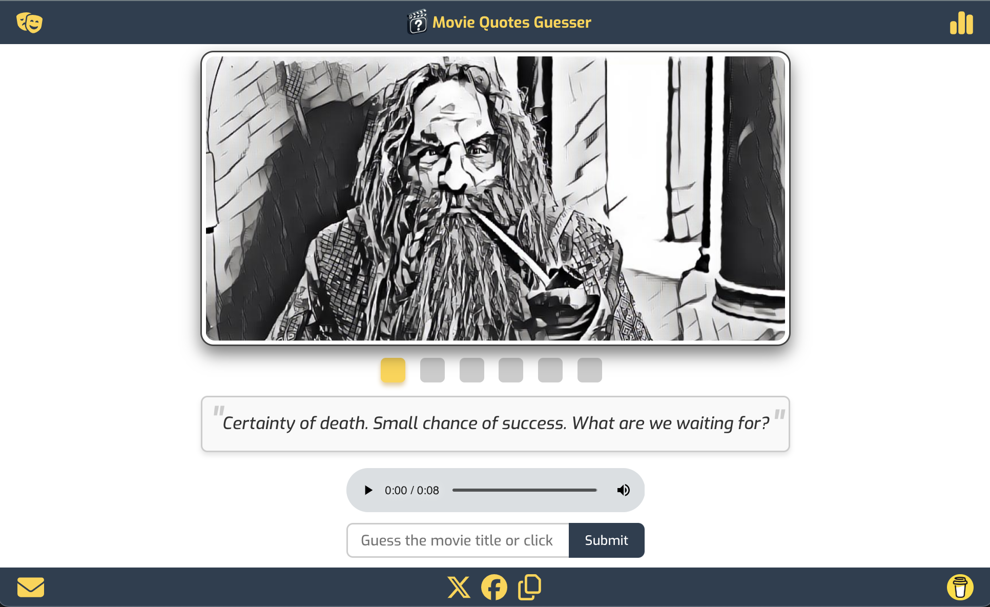 Movie Quotes Guesser